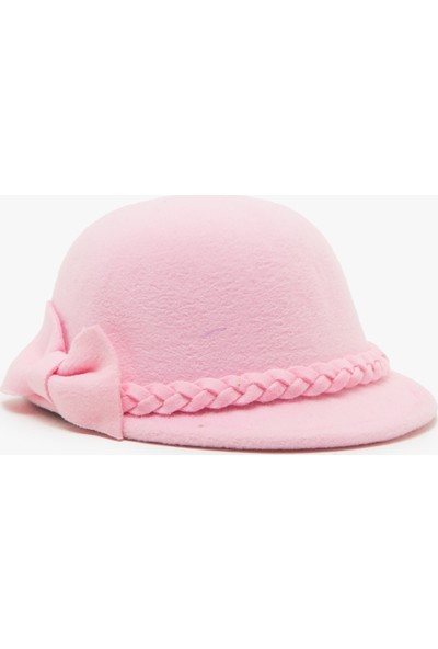 Koton Kids Kız Çocuk Fiyonk Detaylı Şapka Gül Rengi