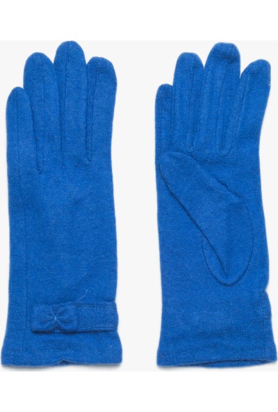 Ole Kadın Fiyonk Detaylı Eldiven Saks Ole Kadın Fiyonk Detaylı Eldiven Saks