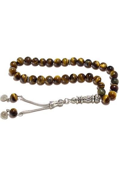 Gümüş Ada Natural Taşlı Kaplangözü Tesbih