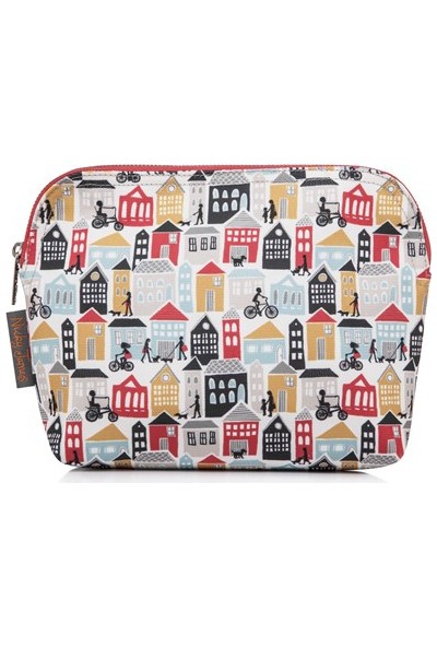 Nıcky James Kozmetik Çantası Kanvas 