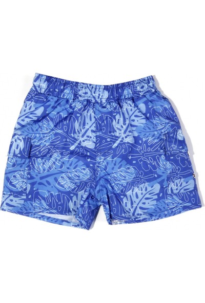 Soobe Erkek Garson Uzun Şort Mayo Açık Mavi