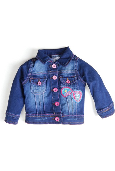 Soobe Kız Çocuk Ceket İndigo