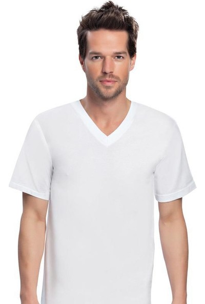 Nbb 707 Erkek Atlet Kısa Kollu V Yaka