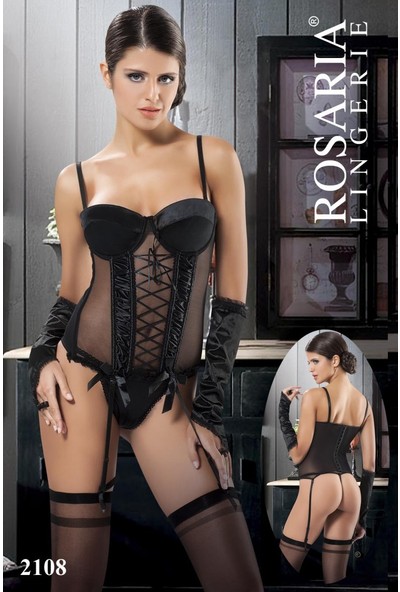 Rosaria 2108 Jartiyer Büstiyer Takım