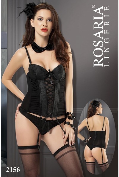 Rosaria 2156 Fantezi Jartiyer Büstiyer Takım Rosaria 2156 Fantezi Jartiyer Büstiyer Takım