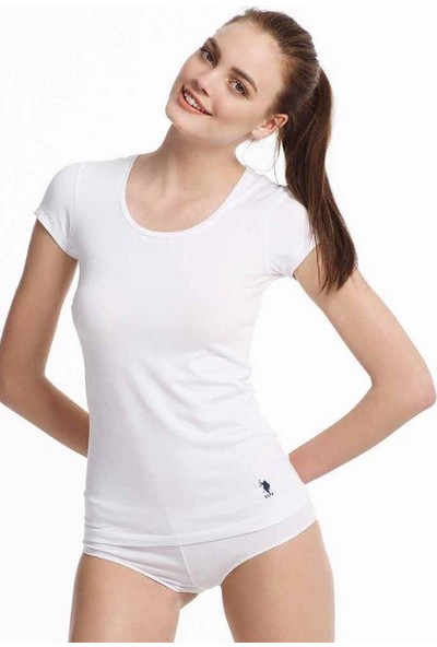 U.S. Polo Assn. 66003 Derin Yuvarlak Yaka T-Shirt