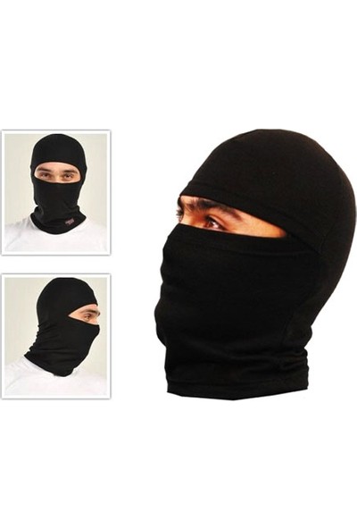 Pratik Termal Kar Maskesi Siyah