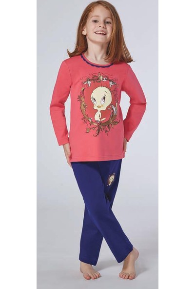 Tweety Kız Çocuk Pijama Takımı