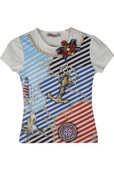 Badi Junior Kız Baskılı Tişört