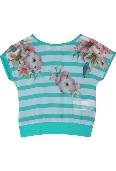 Badi Junior Kız Çizgili Tişört