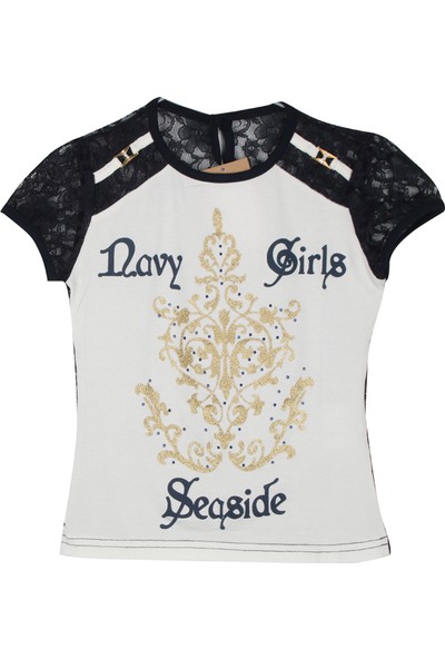 Badi Junior Dantelli Tişört