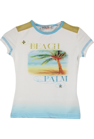 Badi Junior Kız Baskılı Tişört