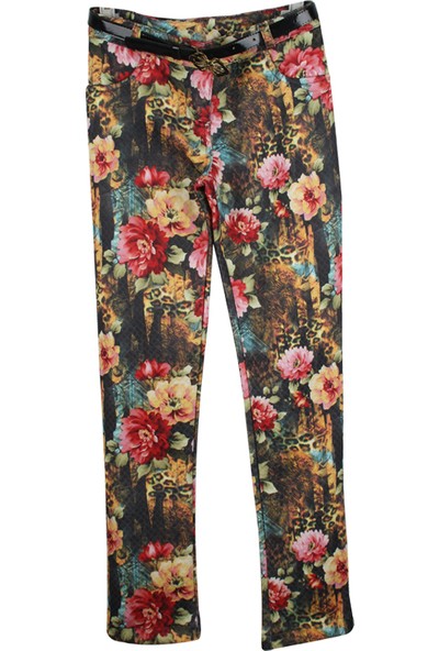Badi Junior Çiçekli Pantolon