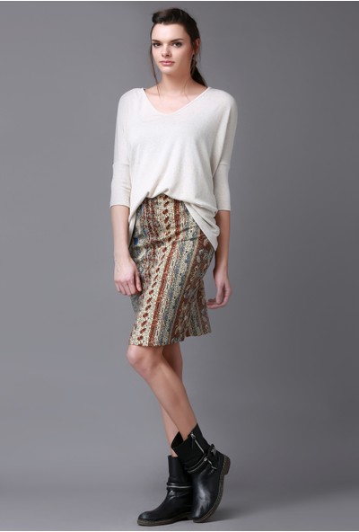 Quincey Desenli Scuba Etek