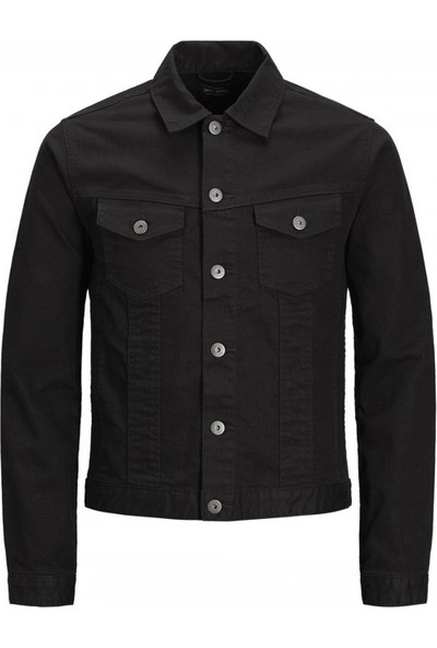 Jack & Jones 12136319 Jjialvın Jjjacket Akm 528 Sts Black