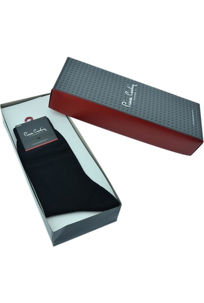 Pierre Cardin Erkek Bambu Çorap 6'lı Set Siyah 800