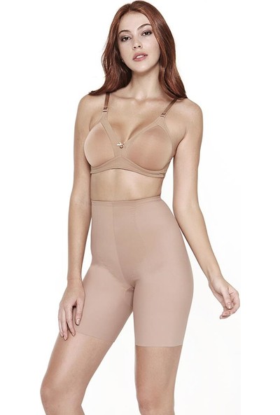 Ten Korse Uzun Paçalı 2 Bedene Kadar İncelten 2040N Ten Korse Uzun Paçalı 2 Bedene Kadar İncelten 2040N