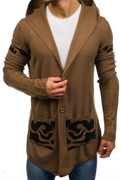 Madmext Kapşonlu Hırka 2123 Madmext Kapşonlu Hırka 2123