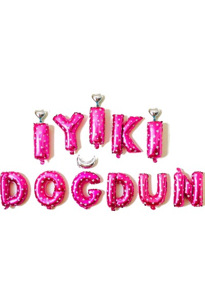 Chavin 40 Cm. İyiki Doğdun Pembe Doğum Günü Süpriz Folyo Balon Cin180 Chavin 40 Cm. İyiki Doğdun Pembe Doğum Günü Süpriz Folyo Balon Cin180