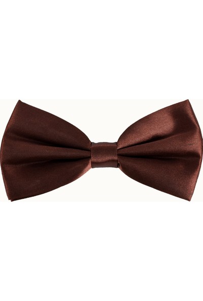 Zaim Aksesuar Erkek Kahverengi Saten Papyon Zaim Aksesuar Erkek Kahverengi Saten Papyon
