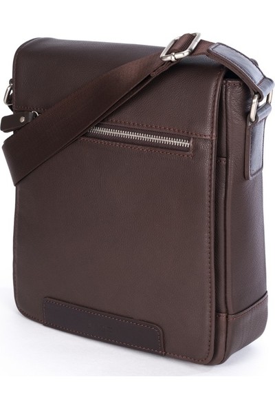 Alpe Deri Erkek Omuz Çantası