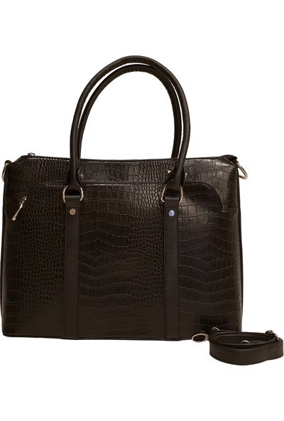 YSMN Kadın Evrak Çantası Siyah YC071442SKR01