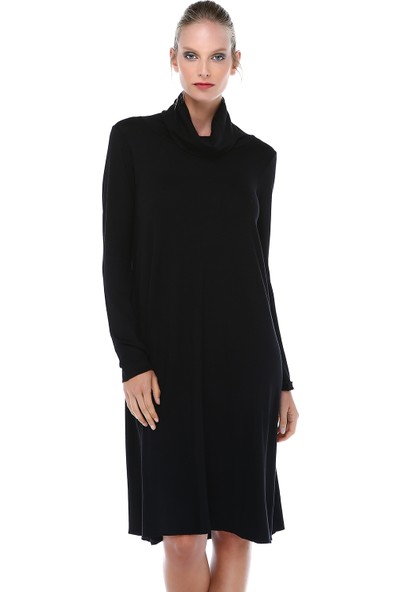 Quincey Kadın Sırt Dekolteli Triko Elbise