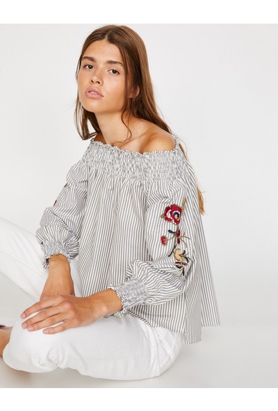 Koton Kadın Omzu Açık Bluz