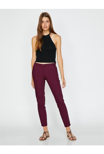 Koton Dar Kesim Basic Pantolon