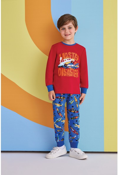 Rolypoly Erkek Çocuk Uzun Kollu Pijama Takımı
