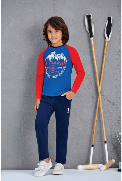 U.S. Polo Assn. Erkek Çocuk 2'Li Takım Saks U.S. Polo Assn. Erkek Çocuk 2'Li Takım Saks