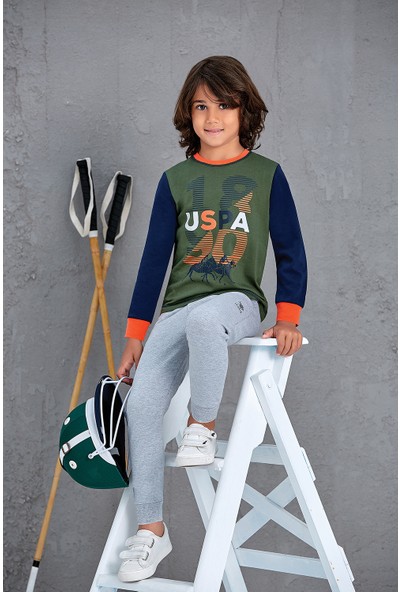 U.S. Polo Assn. Genç Erkek Pijama Takımı U.S. Polo Assn. Genç Erkek Pijama Takımı