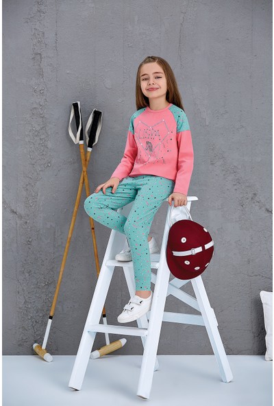 U.S. Polo Assn. Genç Kız Pijama Takımı Pembe U.S. Polo Assn. Genç Kız Pijama Takımı Pembe