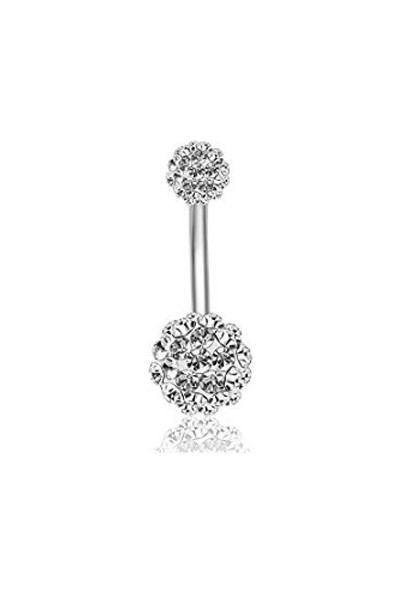 Chavin Yuvarlak Komple Taşlı Göbek Piercing Dt93 Chavin Yuvarlak Komple Taşlı Göbek Piercing Dt93
