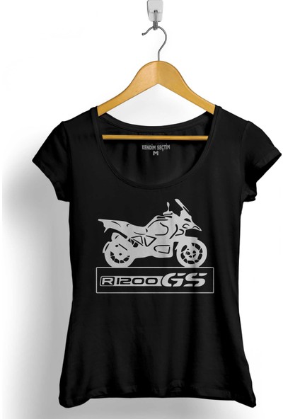 Kendim Seçtim Bmw R1200Gs R 1200 Gs Motosiklet Motocycle Kadın Tişört
