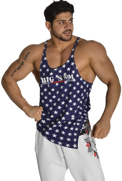 Big Sam Yıldızlı Fitness Antrenman Atleti 2281 Big Sam Yıldızlı Fitness Antrenman Atleti 2281