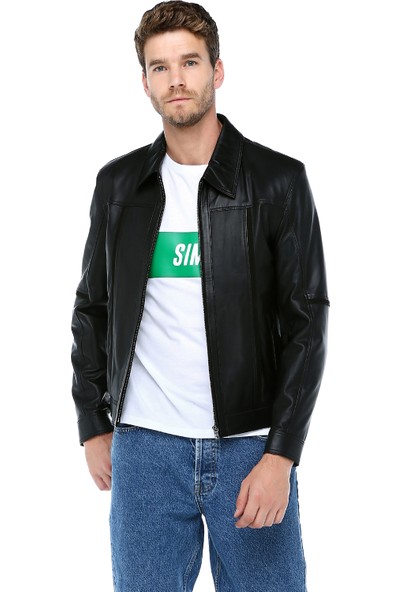 Dericlub E-1066 Deri Erkek Mont