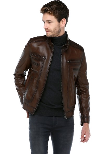 Dericlub E-1084 Deri Erkek Mont Dericlub E-1084 Deri Erkek Mont