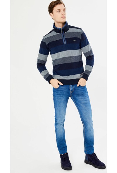 Xint MCL Dik Fermuar Kapamalı Sweatshirt