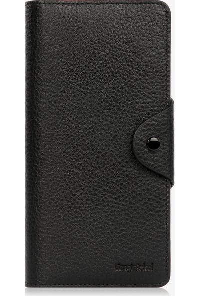 Cengiz Pakel Deri Kadın Cüzdan - Portföy 65142 - Siyah / Kırmızı Cengiz Pakel Deri Kadın Cüzdan - Portföy 65142 - Siyah / Kırmızı