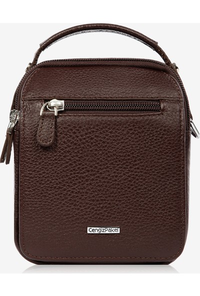 Cengiz Pakel Deri Erkek Çanta 1702 - Kahverengi