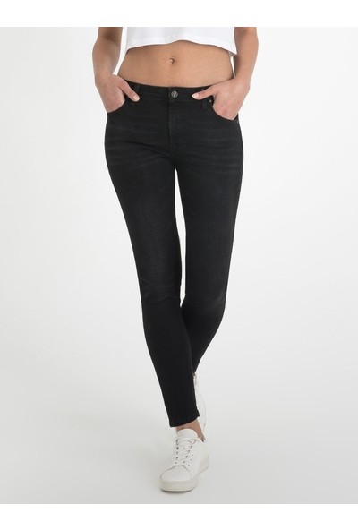 Loft Lf2018627 Kadın Nıcole Arya Siyah W Pnt 9Y Denim Pantolon Siyah