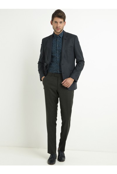 Cacharel Yeşil Slim Fit Pantolon