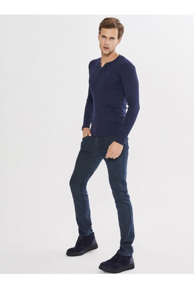 Xint Erkek V Yaka Basic Sweatshirt Xint Erkek V Yaka Basic Sweatshirt