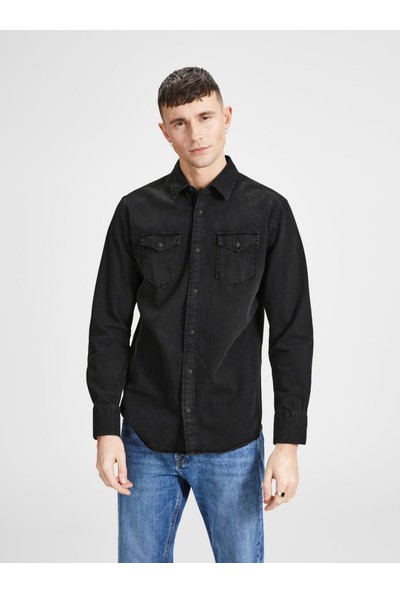 Jack & Jones Gömlek Jjesheridan 12138115-BLK
