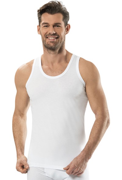 Erkek Likralı Atlet 6'lı Paket - 147 Erkek Likralı Atlet 6'lı Paket - 147