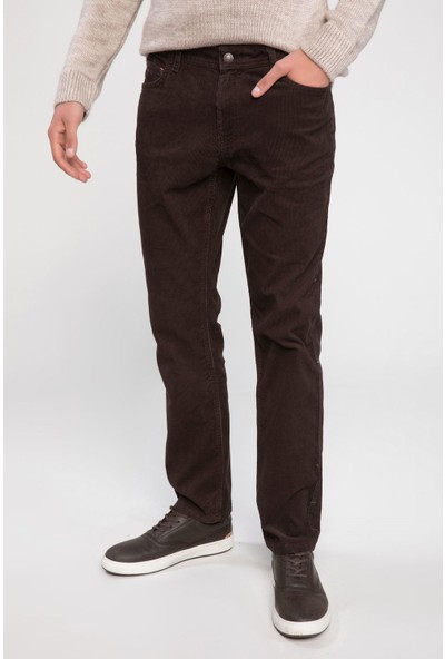 DeFacto 5 Cepli Kadife Pantolon J1053AZ18CW