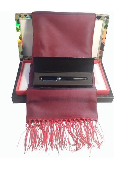 Şal- Dolma Kalem Hediye Seti Şal- Dolma Kalem Hediye Seti