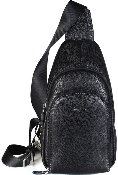 Aka Deri Erkek Deri Çapraz Sırt Çantası 314 Siyah Aka Deri Erkek Deri Çapraz Sırt Çantası 314 Siyah