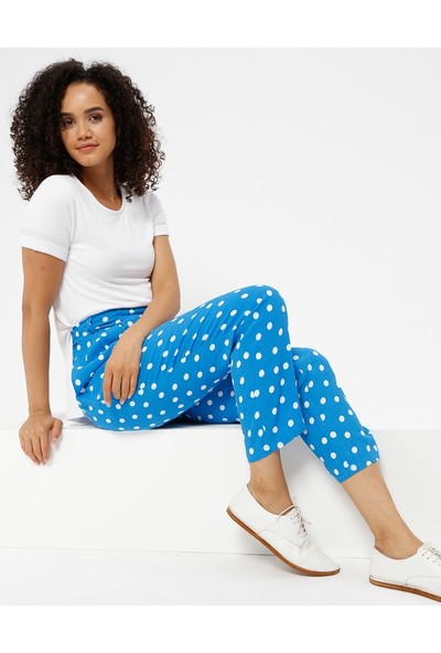 Koton Kadın Puantiye Detaylı Pantolon
